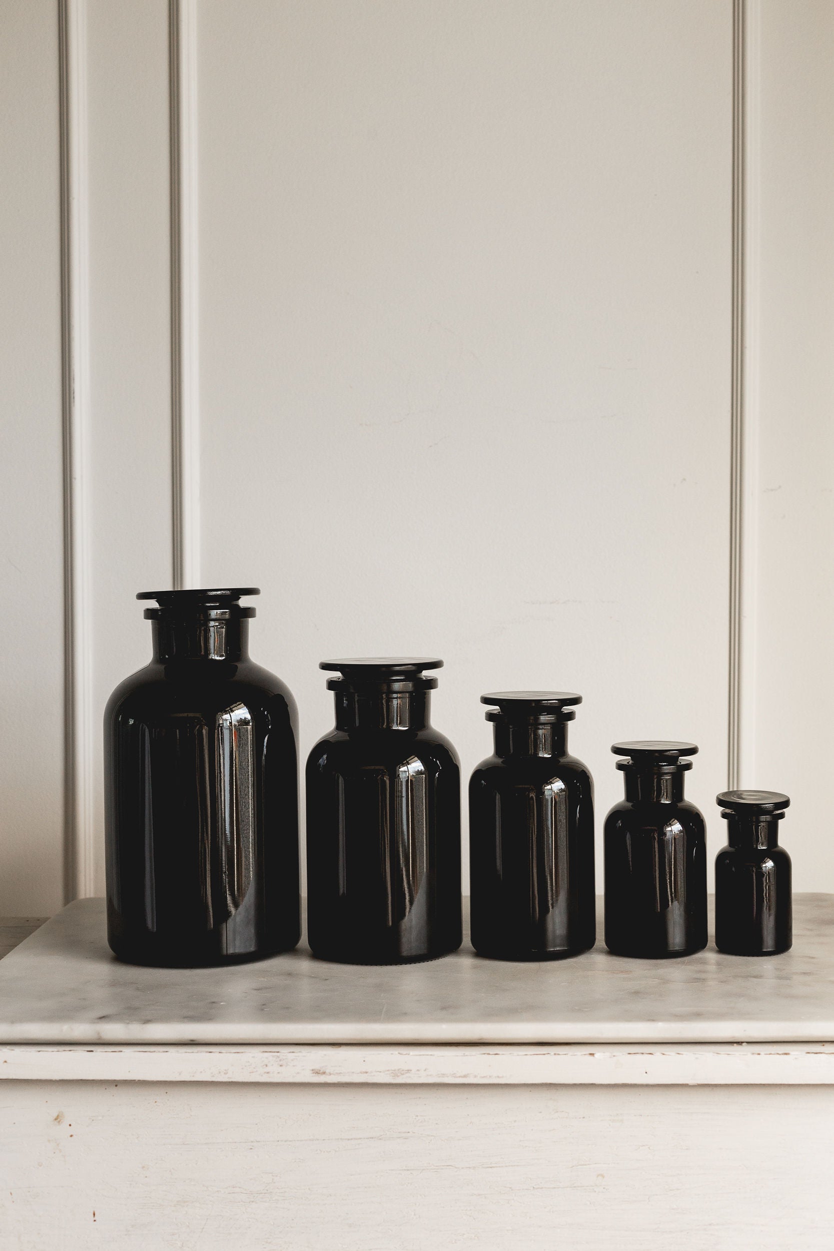 Miron Glass Apothecary Jars – Millstone Farm & Organics Inc.